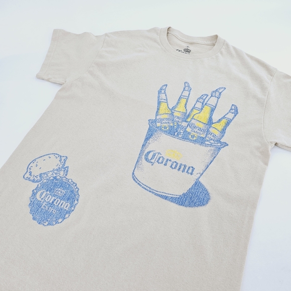 Corona | Shirts | Corona Extra Beer Find Your Beach Bucket Graphic Tee ...